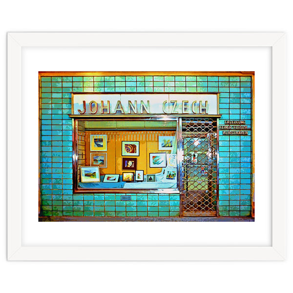 Butcher's gallery Art Print by Leo Brix | arthaus