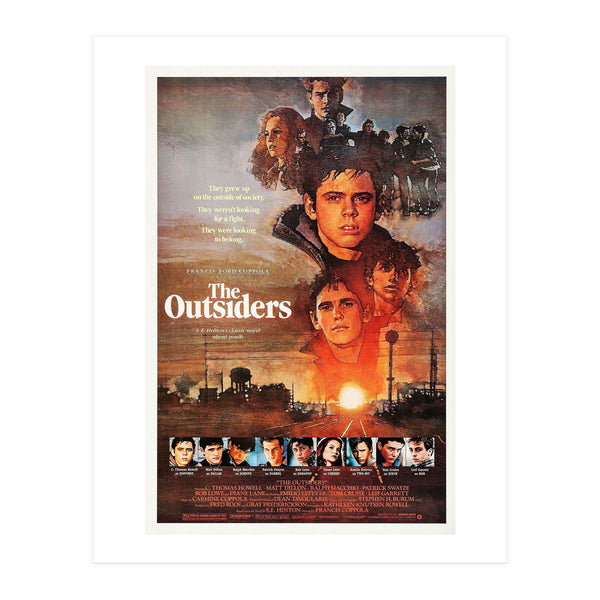 THE OUTSIDERS (1983), directed by FRANCIS FORD COPPOLA. (Print Only ...