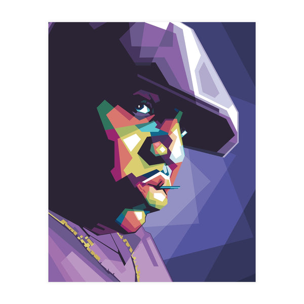 Rapper (Print Only) Art Print by KAMANDAKART | Arthaus