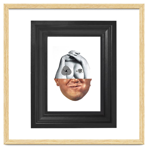 Satiety Collage - Print of paper Collage Art Print by Sarcastic Collage ...