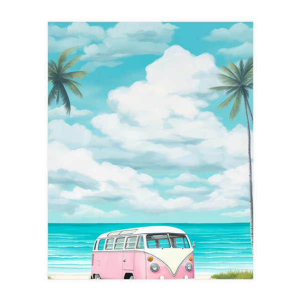 Caravan (Print Only) Art Print by Giraffina | Arthaus