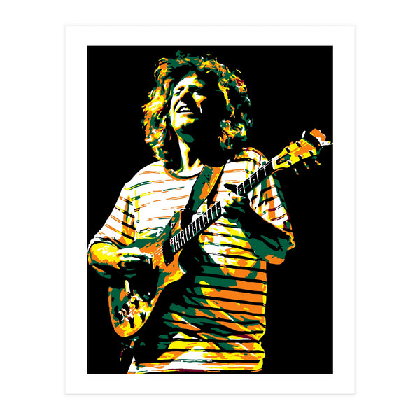 Pat Metheny American Jazz Guitarist Legend (Print Only) Art Print by ...