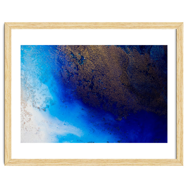 The Big Blue Art Print by Petra Meikle de Vlas | Arthaus