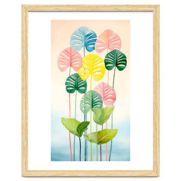 Philodendrons Art Print by Giraffina | Arthaus