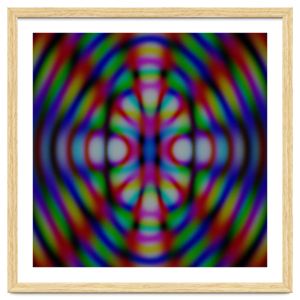 Circumscript Colors Art Print by Kika Magalhães | Arthaus