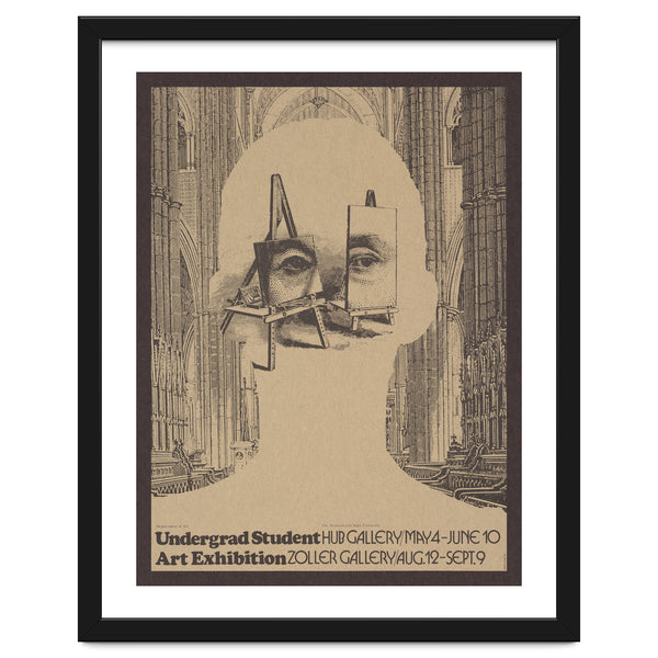 The Zoller Gallery Art Exhibition Art Print by Nook Vintage Archive ...