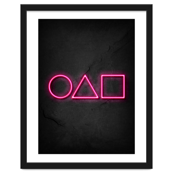 Squid Game Logo Art Print by Durro | Arthaus