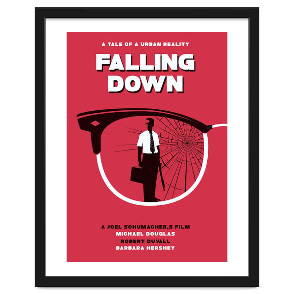 Falling Down movie poster Art Print by 2ToastDesign | Arthaus