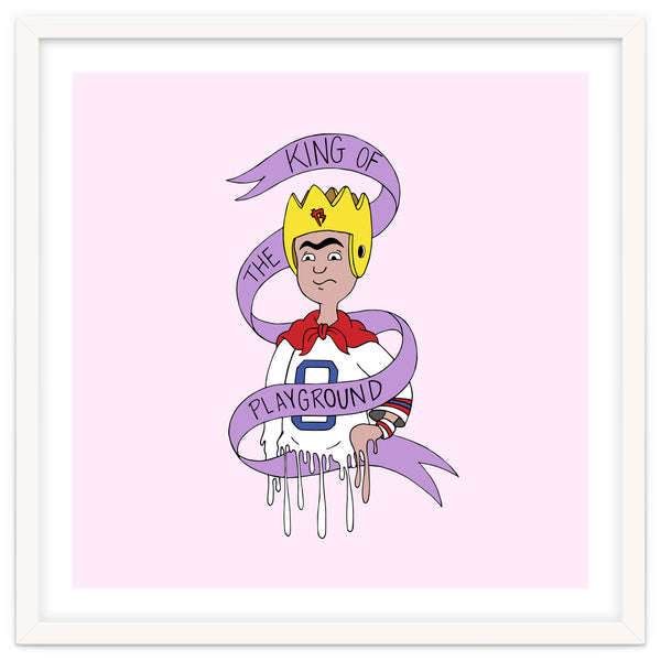 King Bob Art Print by Black Rabbit Design Co. | Arthaus