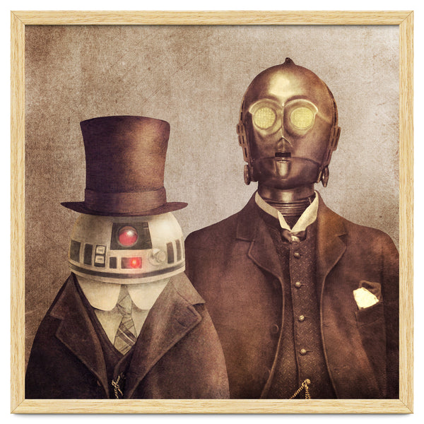 Victorian Robots Art Print by Terry Fan | Arthaus