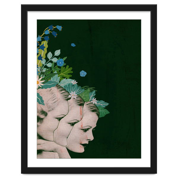The Many Me Art Print by Sybille Sterk | Arthaus
