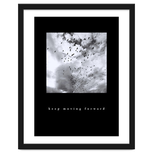 keep moving forward Art Print by natural neutral | Arthaus