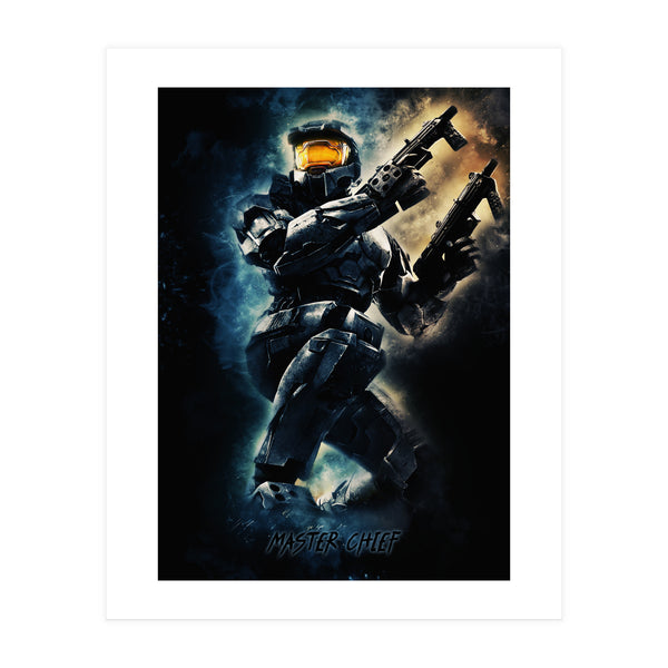 Master Chief (Print Only) Art Print by Durro | Arthaus