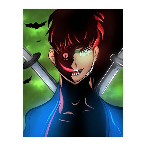 Psycho Cyborg (Print Only) Art Print by Deyb_arts | Arthaus