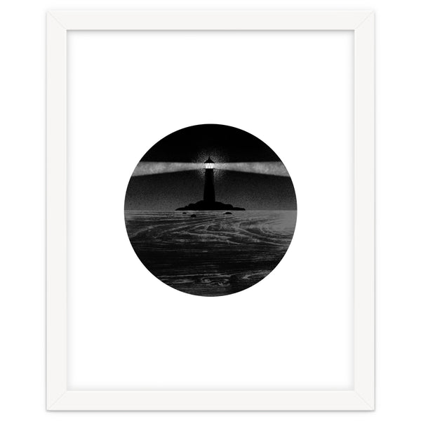 Lighthouse Art Print by Little Rabbit | Arthaus