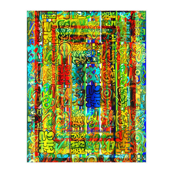 Graffiti Digital 2022 369 (Print Only) Art Print by Diego Manuel ...