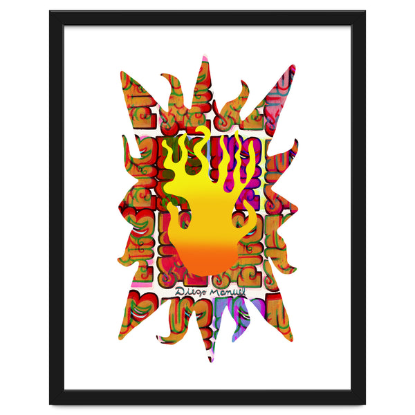 Fuego 4 Copia Art Print by Diego Manuel Rodriguez | arthaus