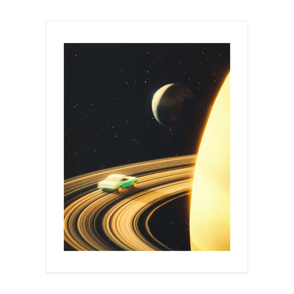 Saturn Highway (Print Only) Art Print by taudalpoi | arthaus