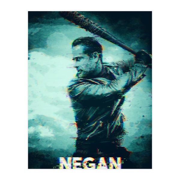 Negan (Print Only) Art Print by Durro | Arthaus
