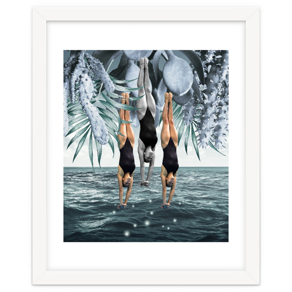 Dive Into Art Print by ''CVogiatzi. | Arthaus