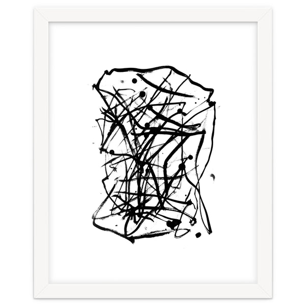 Homage to Jackson Pollock Art Print by Yocica | Arthaus