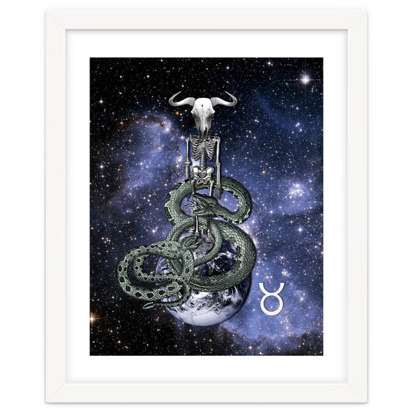 Tauro Zodiac Sign Art Print by Gloria Sánchez | Arthaus