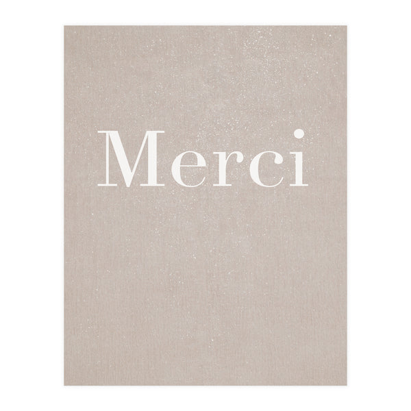 Merci Beige (Print Only) Art Print by Julia illustra | arthaus