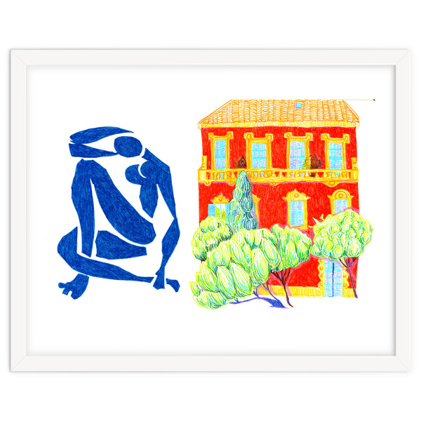 Provence Musee Matisse Art Print by Anna | Arthaus