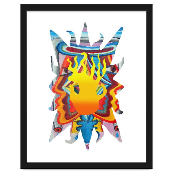 Fuego 14 Copia Art Print by Diego Manuel Rodriguez | Arthaus