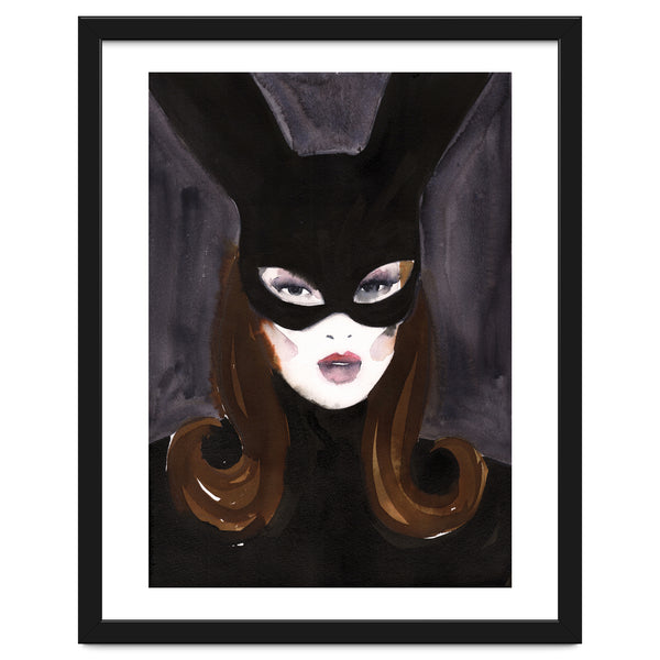 Miss Bunny Art Print by Sian Jordan | Arthaus