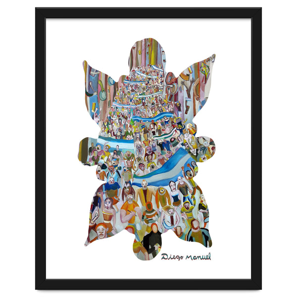 Pop Abstract 2023 43 Copia Art Print by Diego Manuel Rodriguez | Arthaus